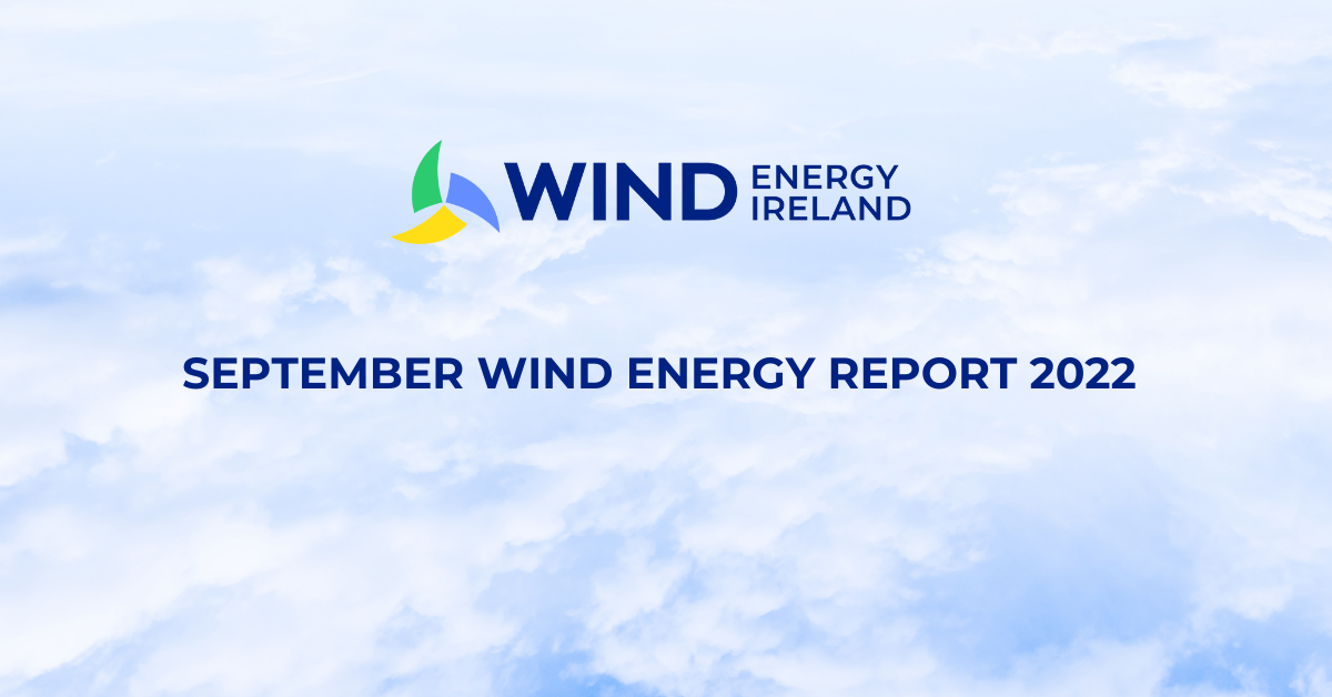 Wind energy monthly report – 24% of Ireland’s power provided in September