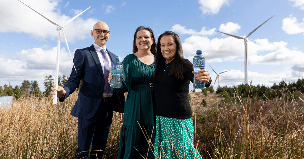 Ballygowan mineral water to be produced using 100% wind energy