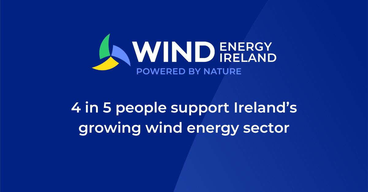We love wind energy! 4 in 5 people support Ireland’s growing wind ...